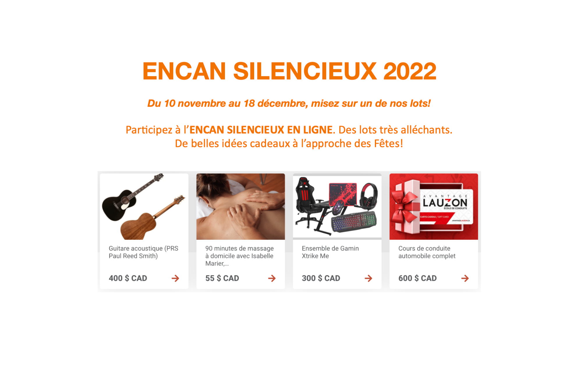 ENCAN SILENCIEUX 2022
