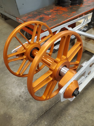 Ø8.0" BILLET BOGEY WHEEL | My Site