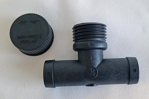 3/4" Universal Bleed Port Tee Fitting | The 'Cooler Bleeder