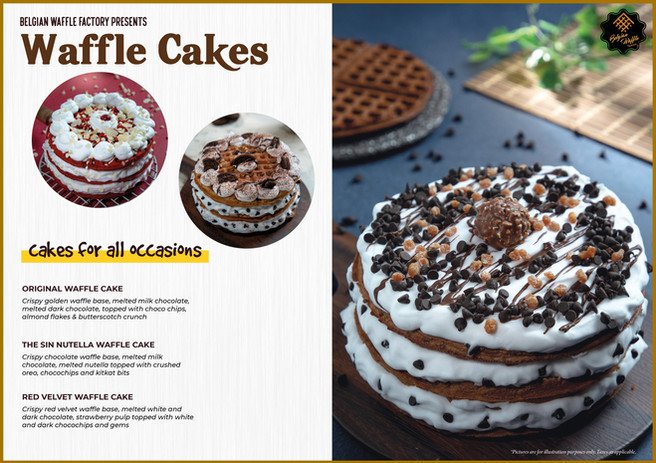 Our Menu | Belgian Waffle Facto