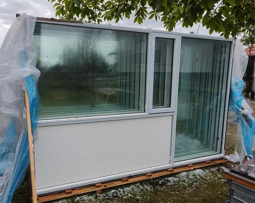 SELT / SOLD - Gluggi 2 - 3,26 x 2 m. 11 stk. Sumarhús - nýbyggingu Nýtt ...