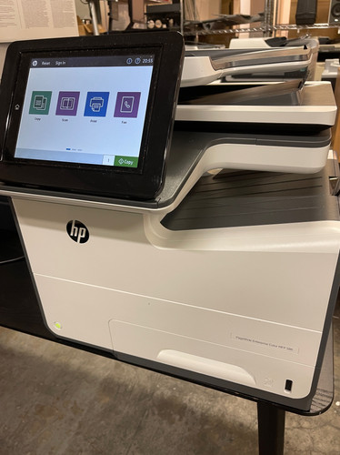SELT / SOLD HP Pagewide Enterprise Color MFP 586 prentari | Efnisveitan