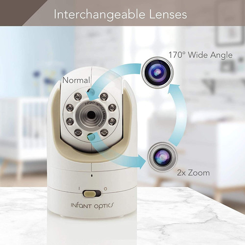 Infant Optics DXR-8 Video Baby Monitor with Interchangeable Optical ...