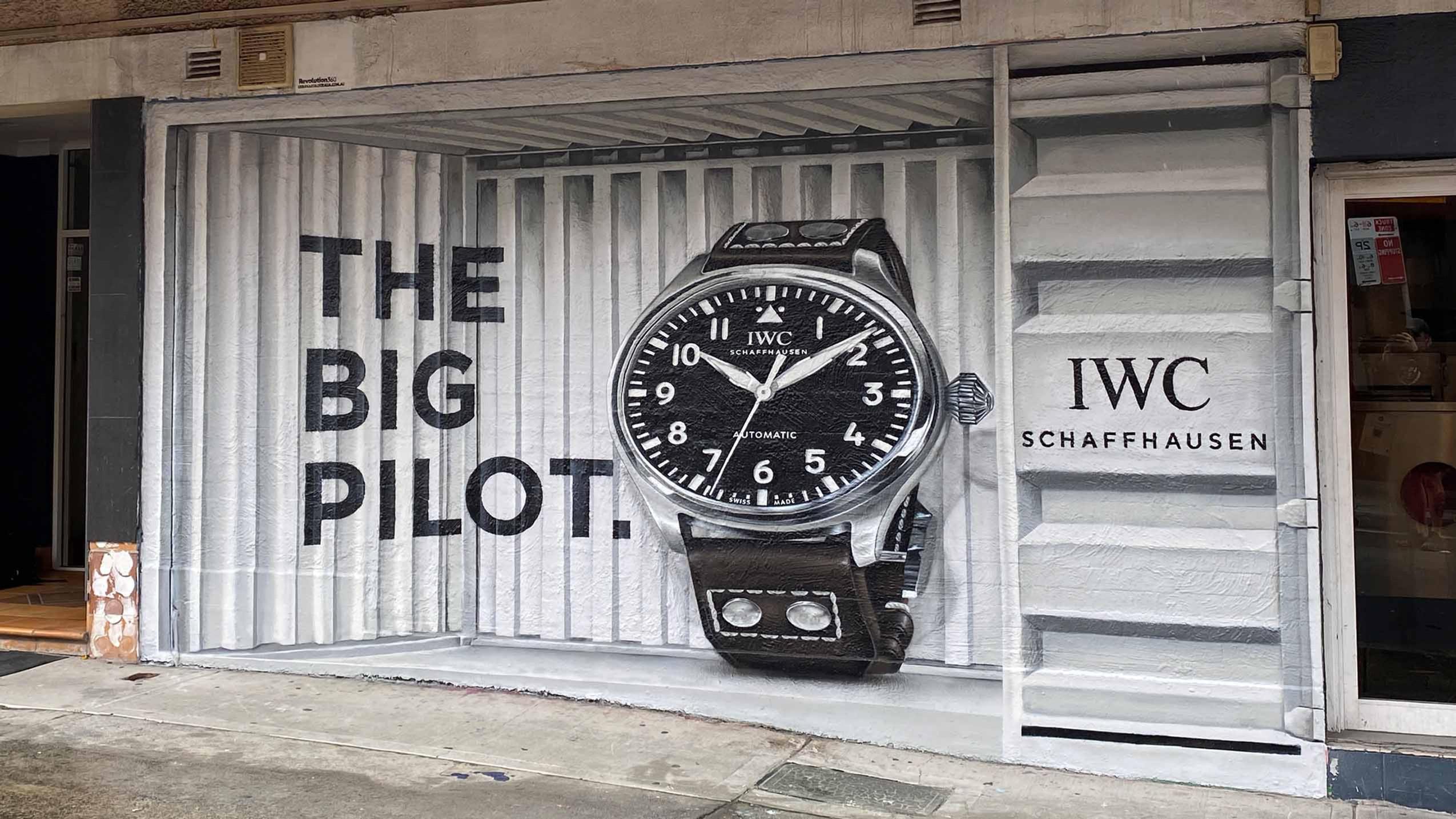 IWC Street Art Mural | Urban Art | Advertising Murals Sydney