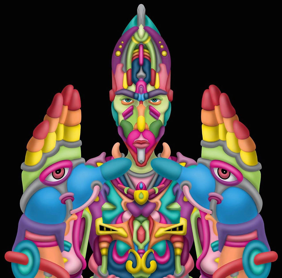 Digital Art | Ayjay - Psychedelic Artist