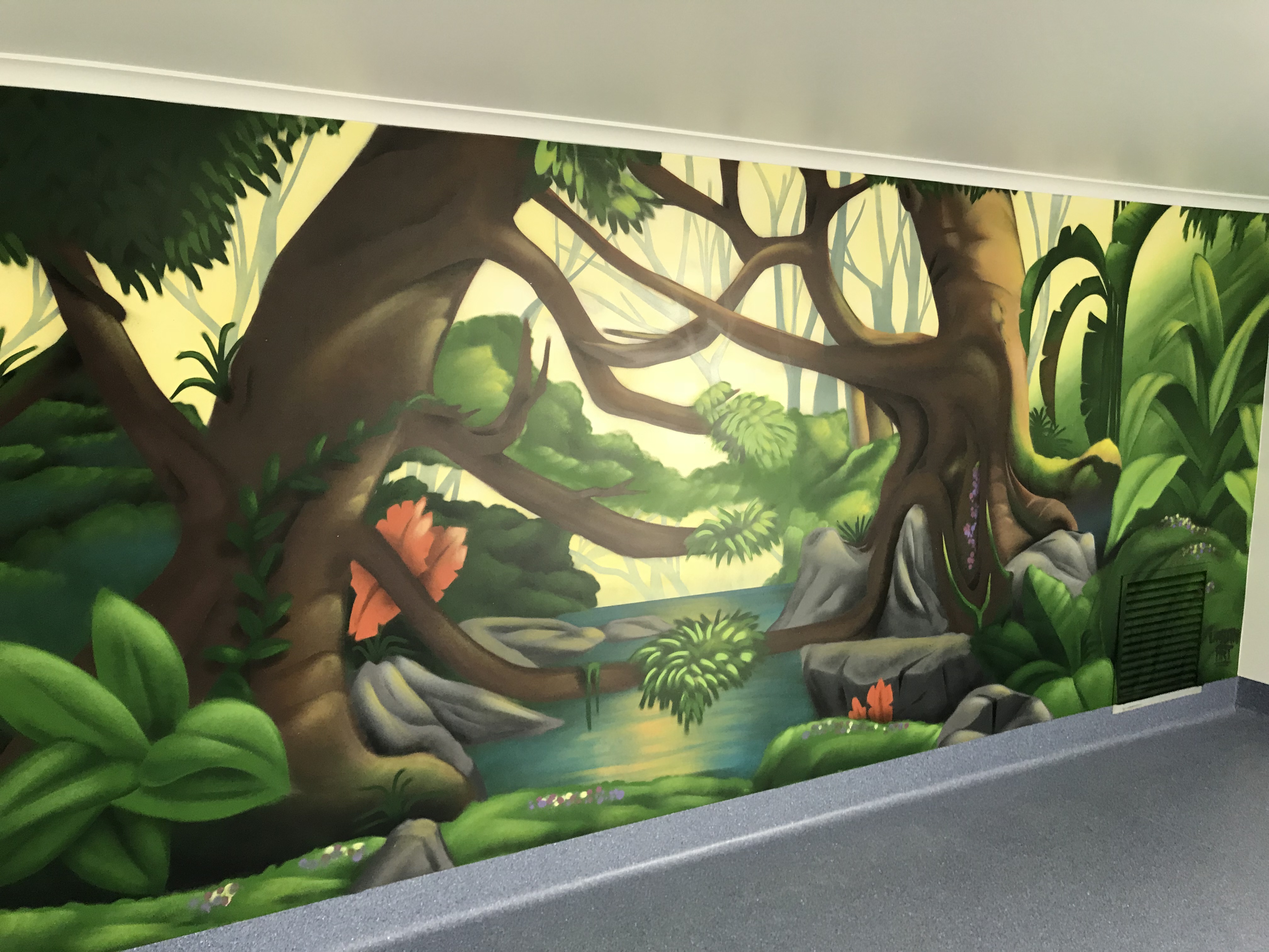 Forest Landscape | Murals & Street Art | Urban Art