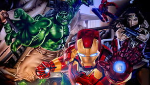 avengers graffiti