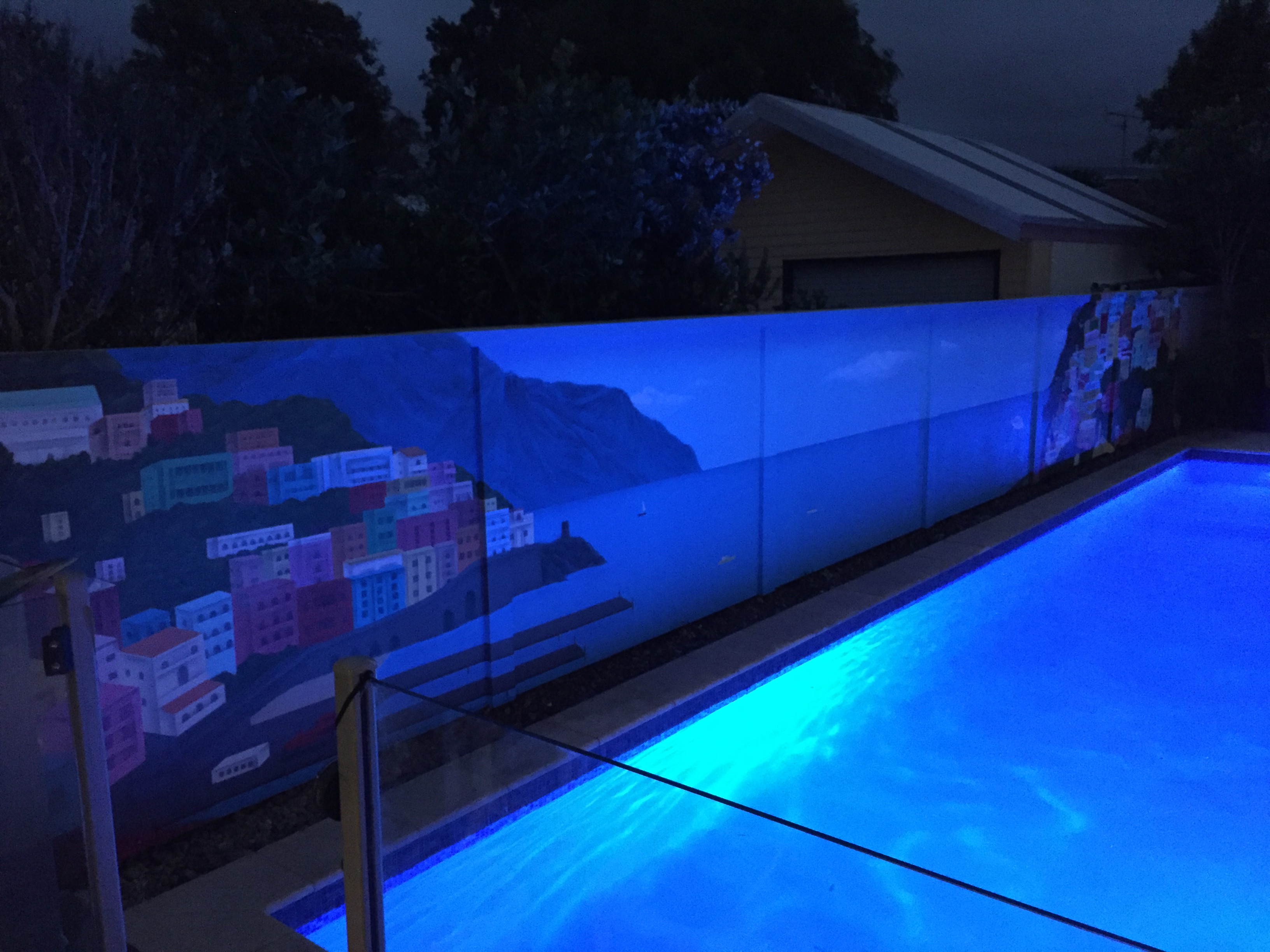 Outdoor Pool Area | Murals & Street Art | Urban Art