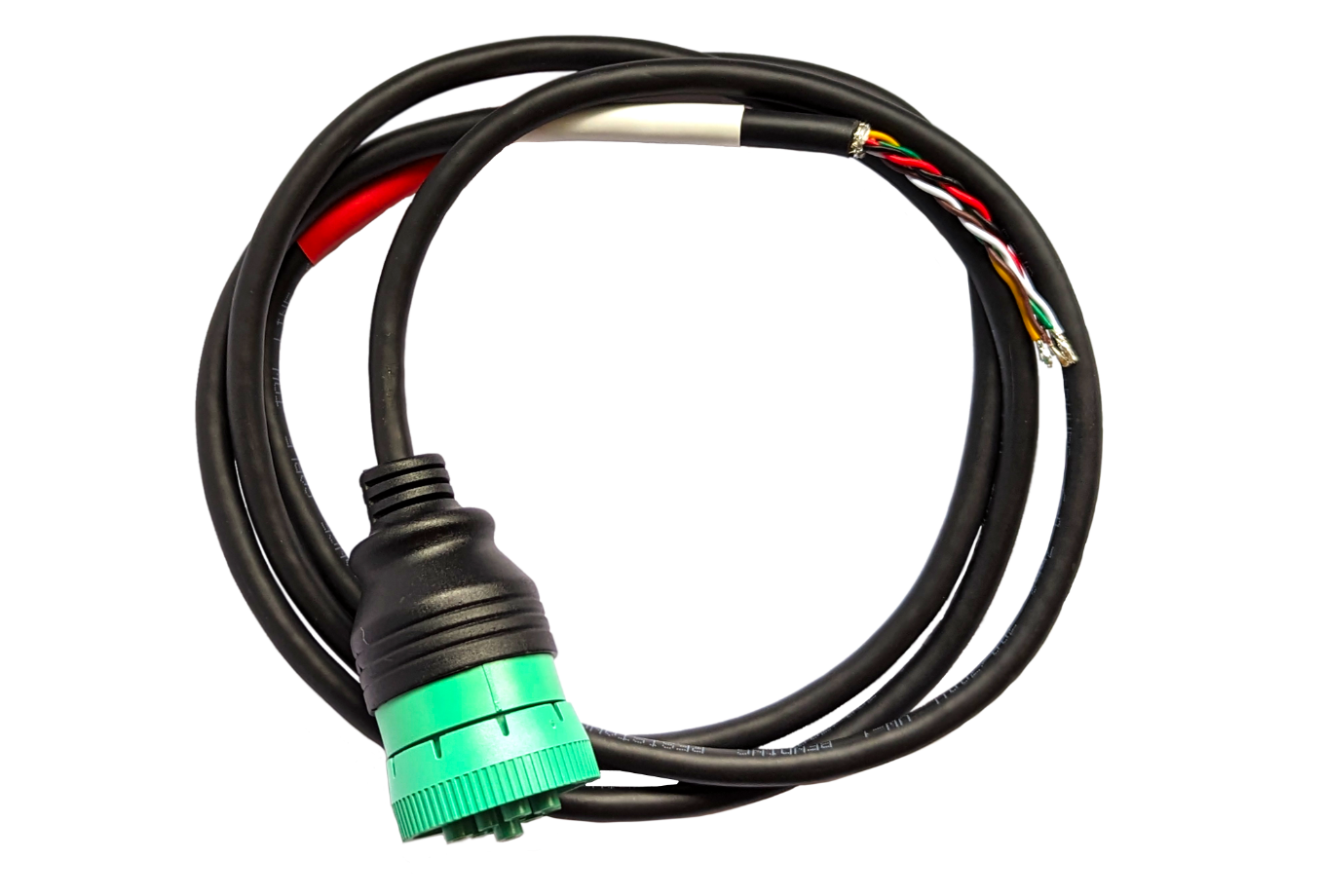 J1939 type 2 connector to Free wire