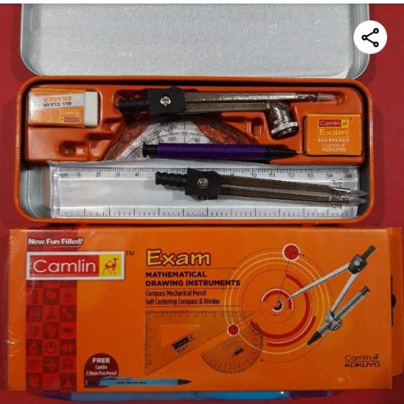 Camlin Exam Geometry Box | V Help