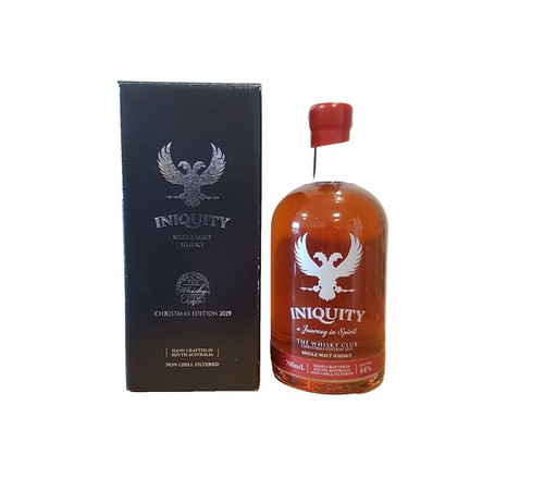 Iniquity Whisky Club Christmas Edition Australian Single Malt Whisky ...