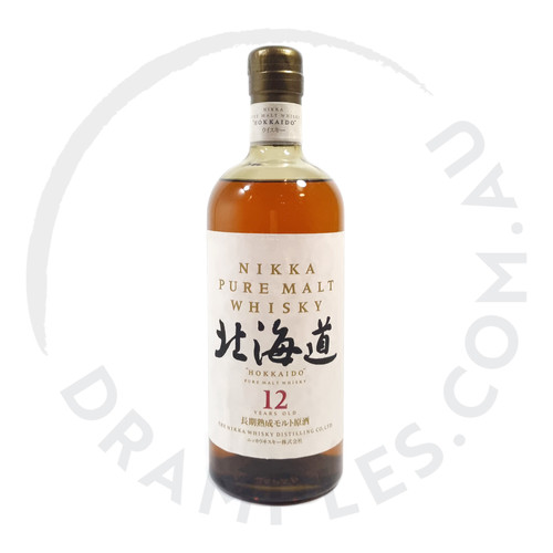 Nikka Pure Malt Hokkaido 12 Year Old Japanese Malt Whisky (700ml ...