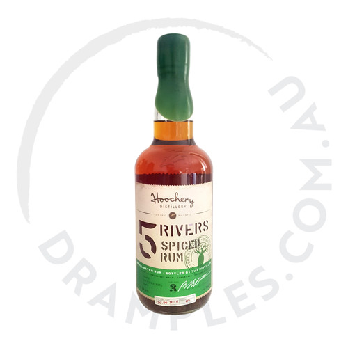 Hoochery 5 Rivers Spiced Rum (750ml) | Dramples