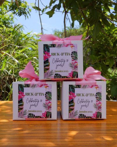 Custom Jamaican Treat Boxes | Bella Bear