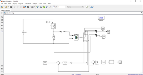 Charging of Battery using Buck converter and PI Controller | MATLAB School
