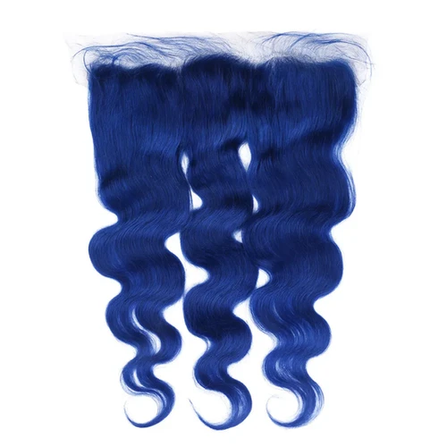 Dark Blue Transparent Lace Frontal 13x4 | BundlesHaven