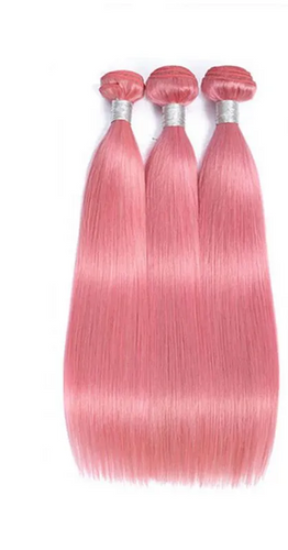 Light Pink Set Of 3 Same Length Bundles Grade 15A | BundlesHaven