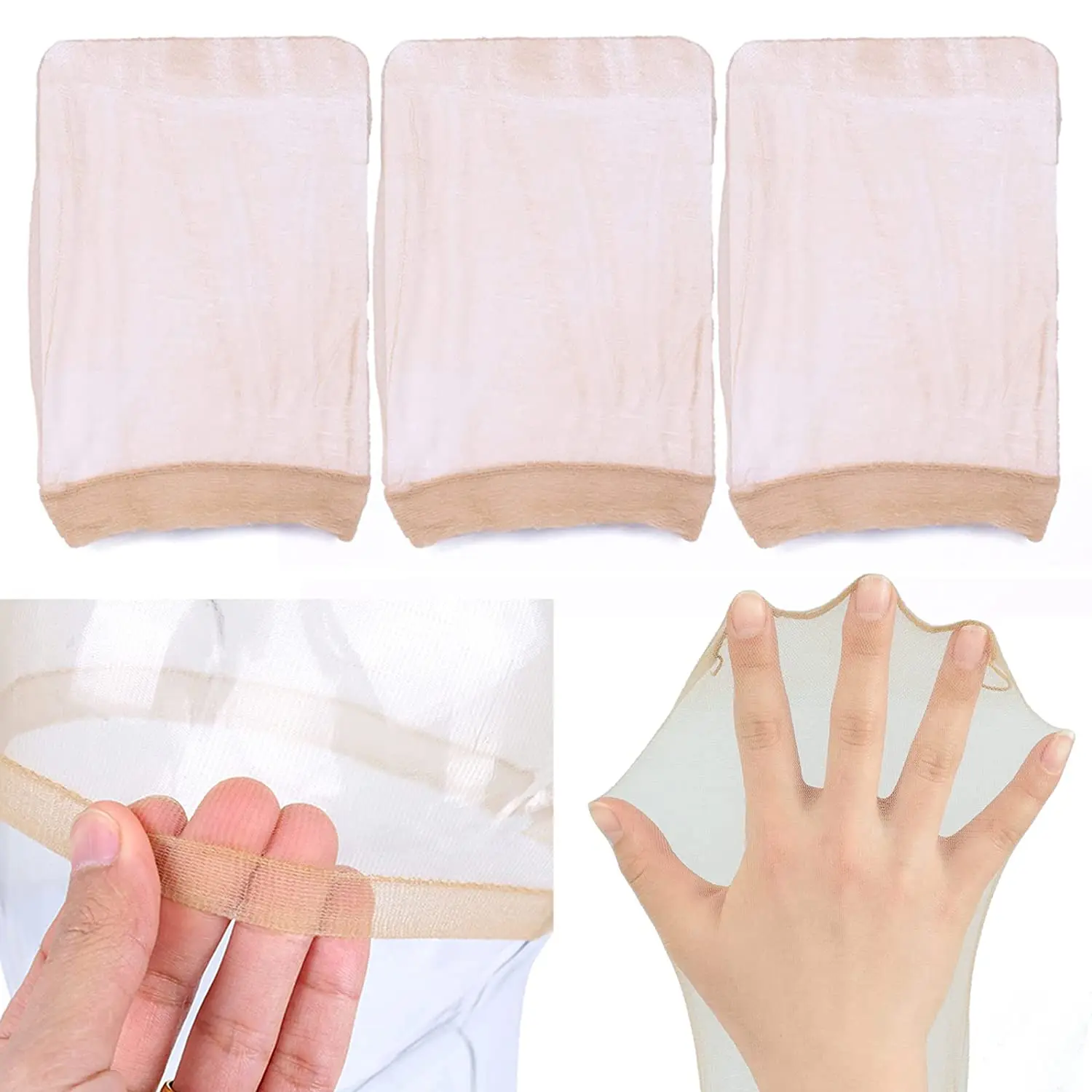 HD Lace Stocking Caps (2 count) | BundlesHaven