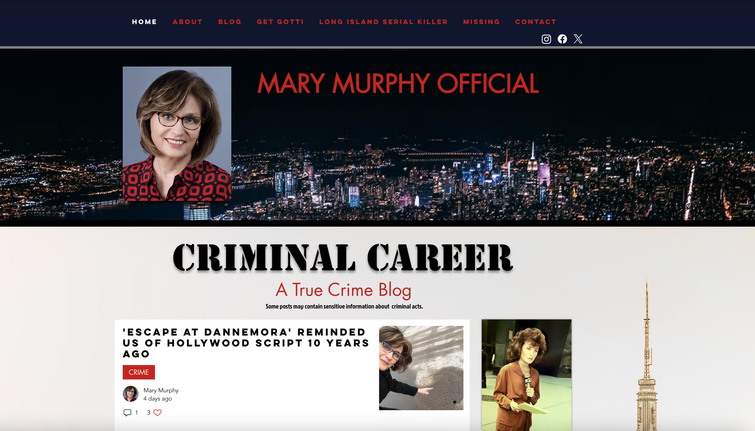 Mary Murphy - Official Website