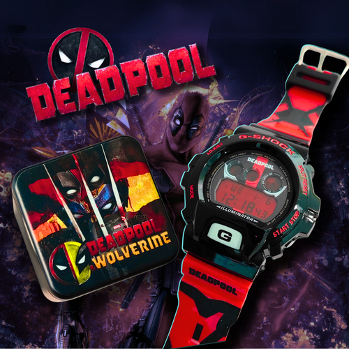 Deadpool Custom Design DW-6900 G-Shock | BeliSpree