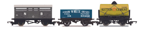 R60135 RailRoad Triple Wagon Pack Various - Era 3 | TTG Emporium
