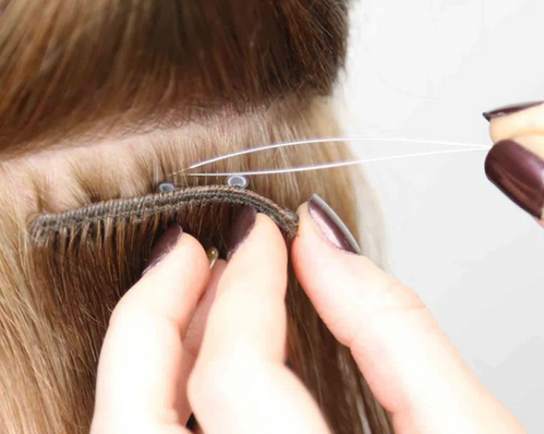 ONLINE Beaded Weft Application Training | theextensionacademy