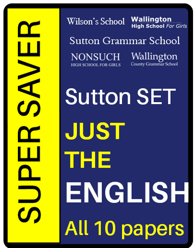 Sutton SET English Papers 1-10 | All 10 Exams | Pass the Paper