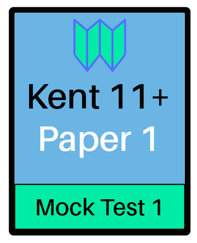 Kent Test - Paper 1 - Mock 1 | Pass the paper