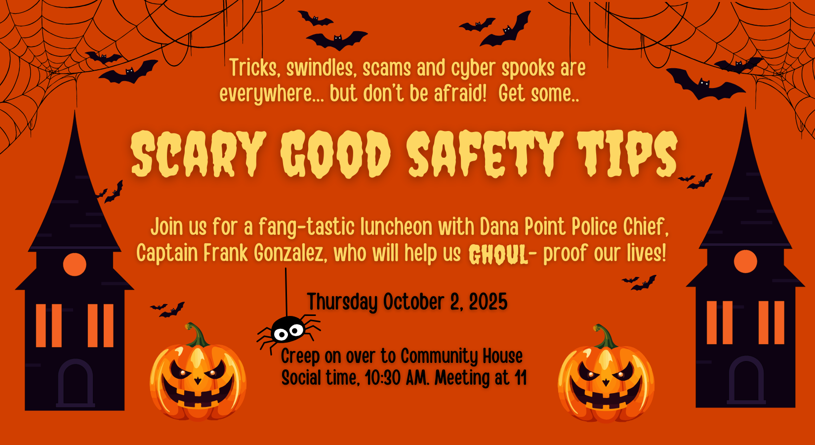 SCARY Good Safety Tips! | DPWC