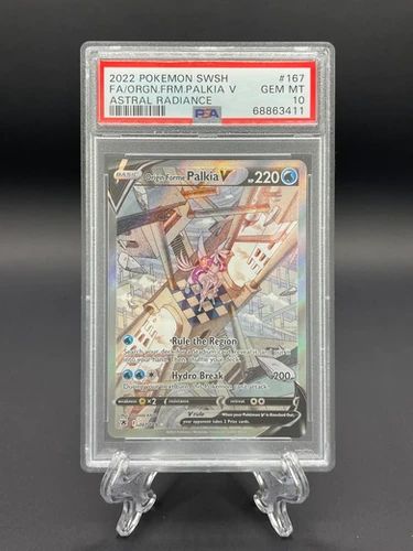 Origin Form Palkia V Alt Art PSA 10 | ChasingBulkTCG