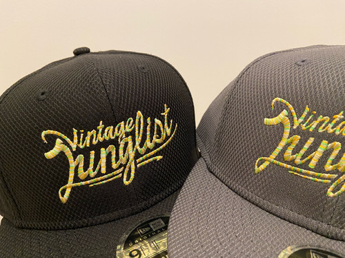 Vintage Junglist on New Era Snapbacks (specialty variegated thread colors) | JUICE Drum and Bass