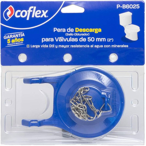 PERA DE DESCARGA AZUL | FBC MEXICO