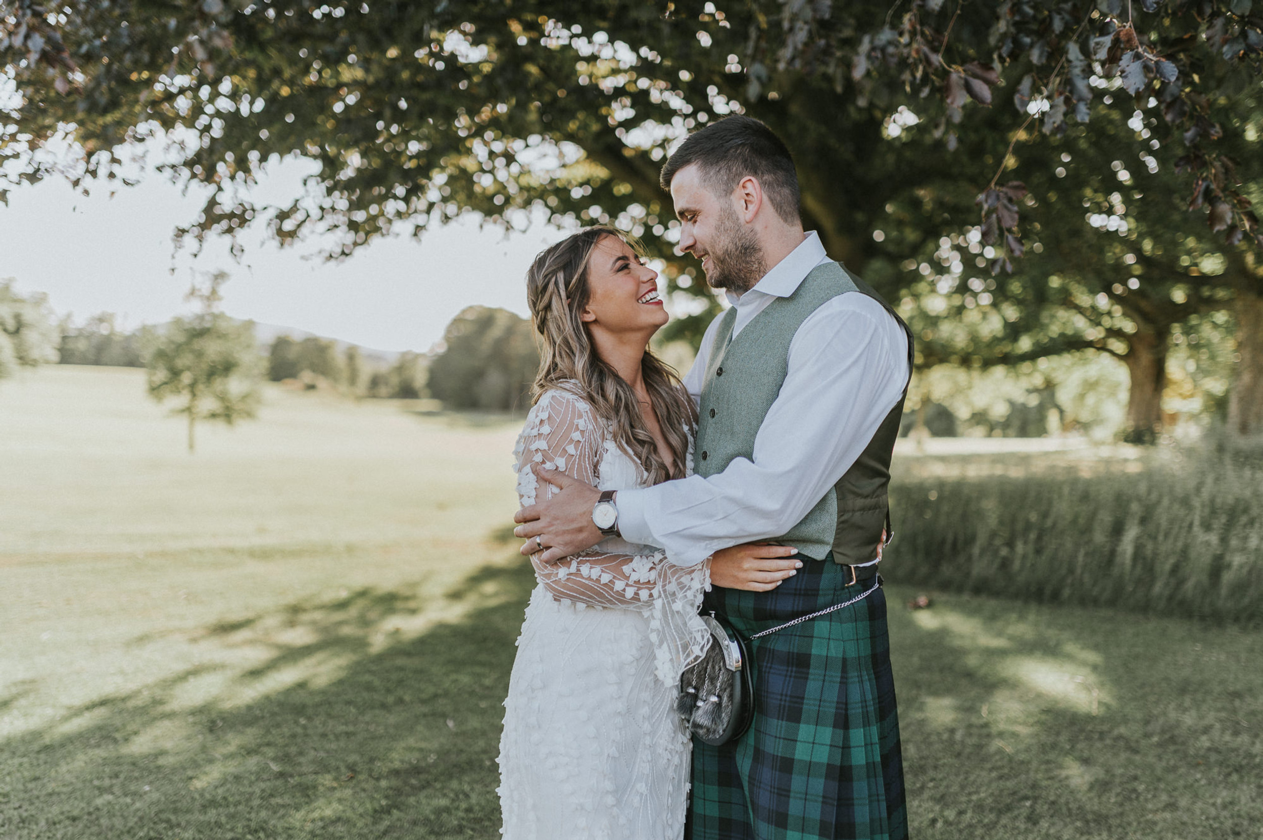 Tabitha and Steven's wedding at Hartree Estates, Scotland, Karol Makula ...