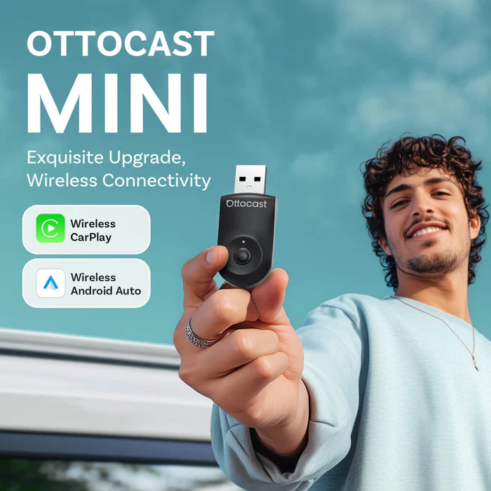 Ottocast Mini Wireless CarPlay / Android Auto Adapter | Ottocast