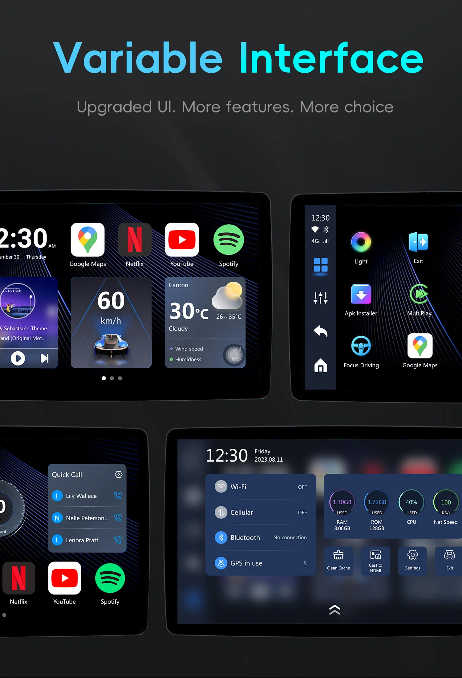 PICASOU 3 OttoAIbox P3 CarPlay AI Box full android or wireless CarPlay ...