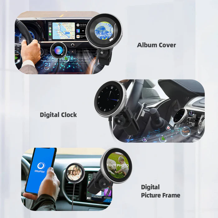 The All New CarPlayClip Wireless CarPlay Screen Adapter | Ottocast