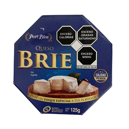 QUESO BRIE PORT BLEU 125gr | DAC Playa del Carmen