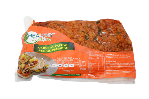 CARNE AL PASTOR VEGGIE PREMIUM HEALTHY EVOLUTION 450gr | DAC Playa del ...