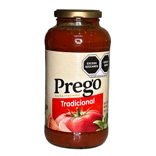 Salsa Estilo Italiana Tradicional Prego 680gr | DAC Playa del Carmen