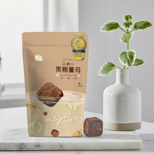 Tang Ding 2 in 1 Brown Sugar Aged Ginger Tea Cube | Mr. Kun