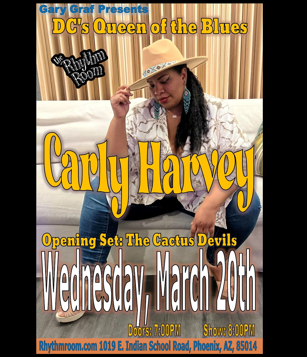 DC's Queen of the Blues | Carly Harvey Music