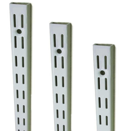 WHITE TWIN SLOT SHELVING SYSTEM | bch-limited