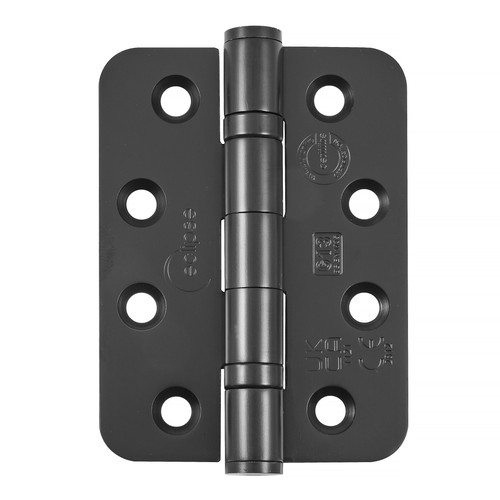 Eclipse 4 Inch Satin Black Radius Ball Bearing Hinge - Grade 1 | bch ...