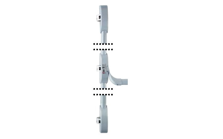 Iseo 3 Point Lateral Side Latching Emergency Exit Device | bch-limited