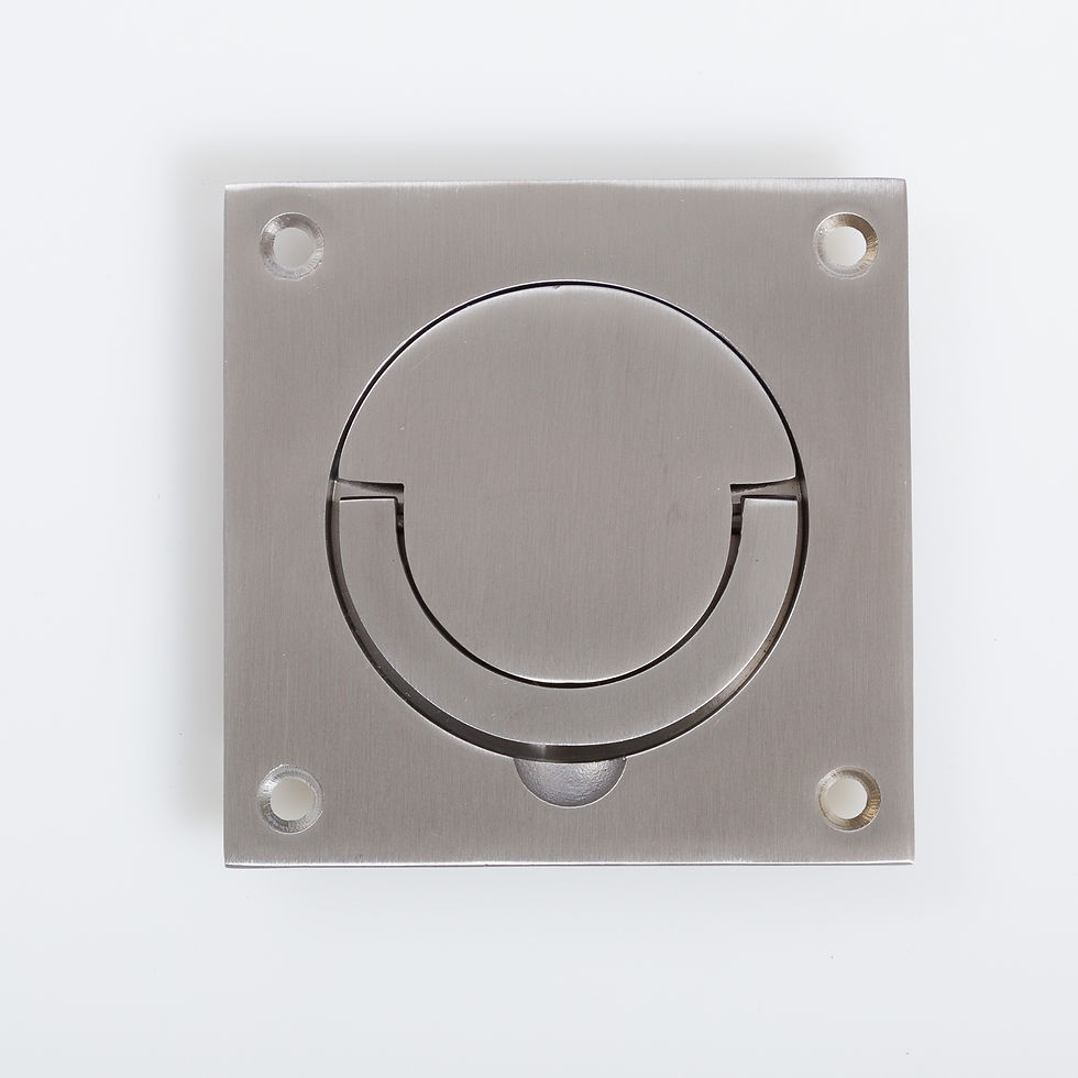 SCH Satin Stainless Steel Squash Court Flush Pull Handle | bch-limited