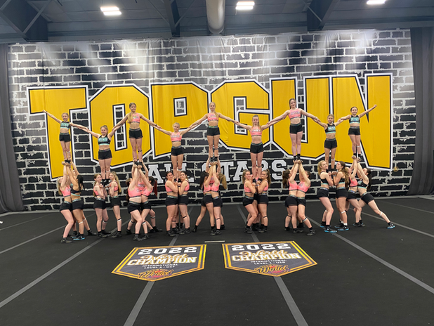 Top Gun Allstars Cheerleading UK | West Sussex Cheerleading