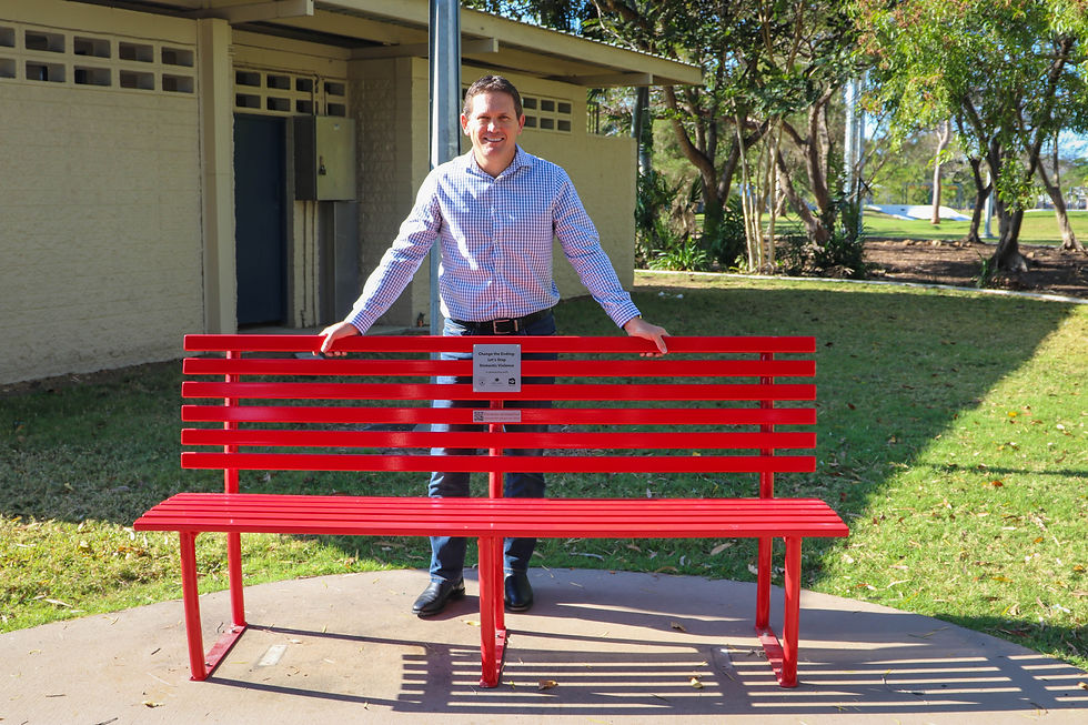 Red Bench Project | Red Rose Foundation