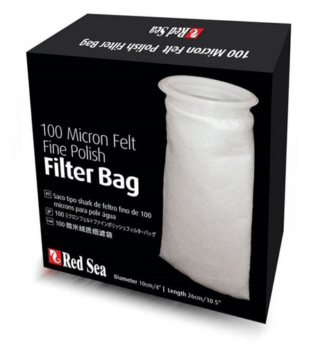 Red Sea Filter Bag 10.5" x 4" Inch 100 Micron Fine Polish S-Series Part ...