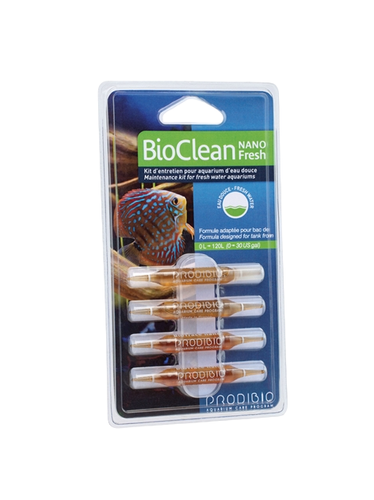 Prodibio BioClean Nano Freshwater, 4 Vials Part # 00403 | 6.85 Aquatic ...
