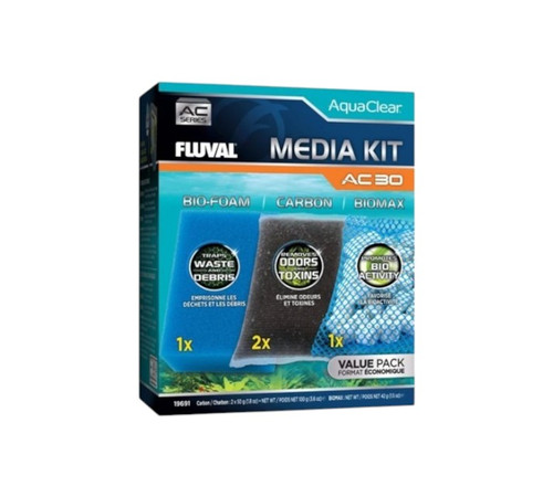AquaClear AC30 Power Filter Media Maintenance Kit Part # 19691 | 9.38 ...
